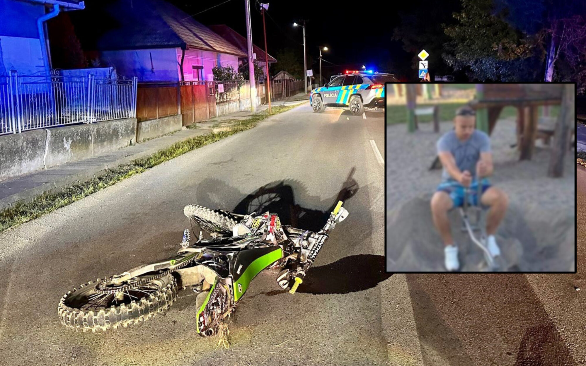 FOTO Krutá SMRŤ mladého DAVIDA! Na MOTORKE prerazil bránu DOMU, to ho ...