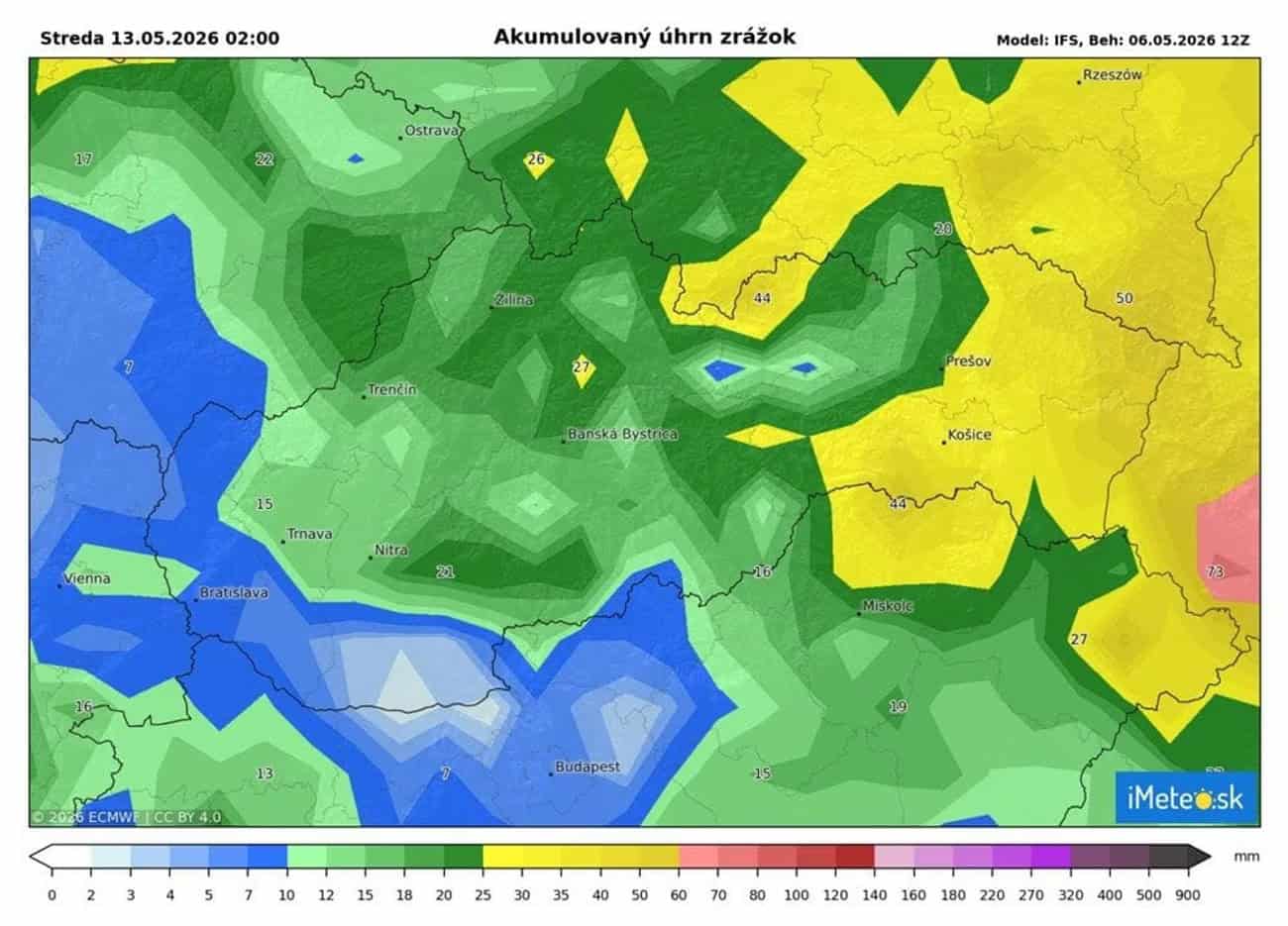 Na Slovensko prichádza studený front: Konečne zaprší, udrú aj búrky ...